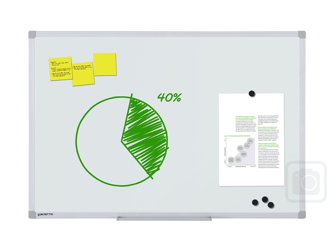 Whiteboard Emaille Präsentationsboard | LPS, 46,47